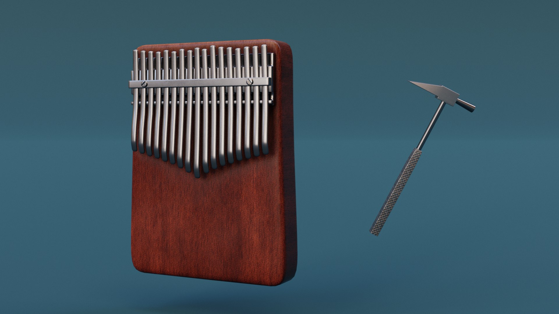 3D Model Kalimba Set - TurboSquid 2142976