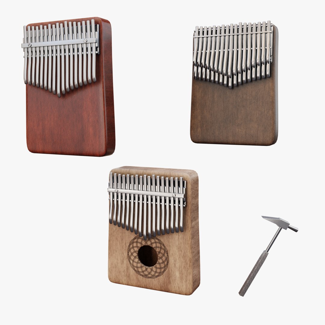 3D Model Kalimba Set - TurboSquid 2142976
