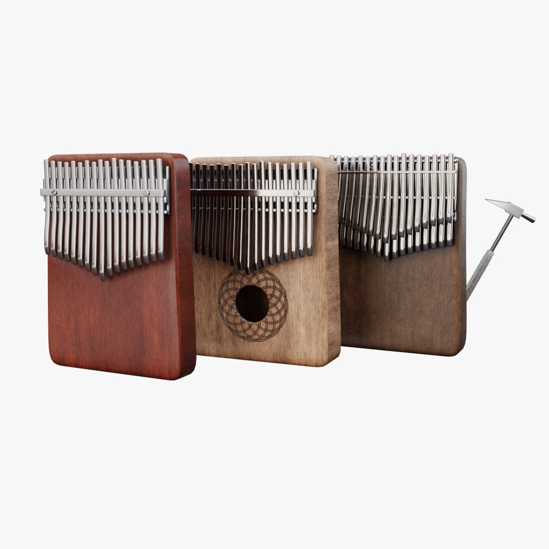 3D Model Kalimba Set - TurboSquid 2142976