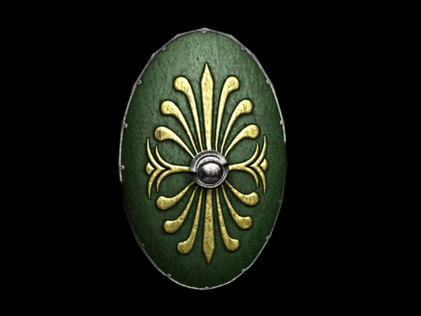 roman shields 3d model