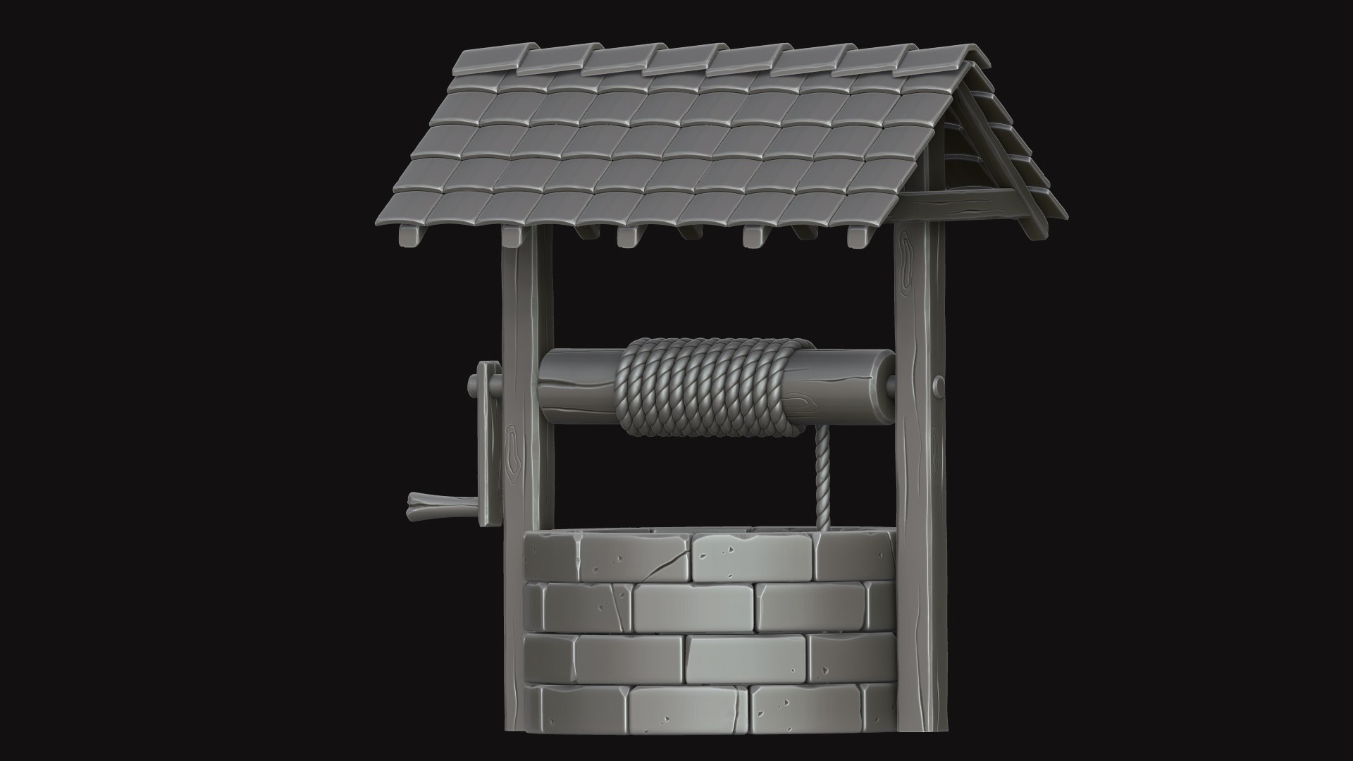 3D Stylized Well Model - TurboSquid 1811244