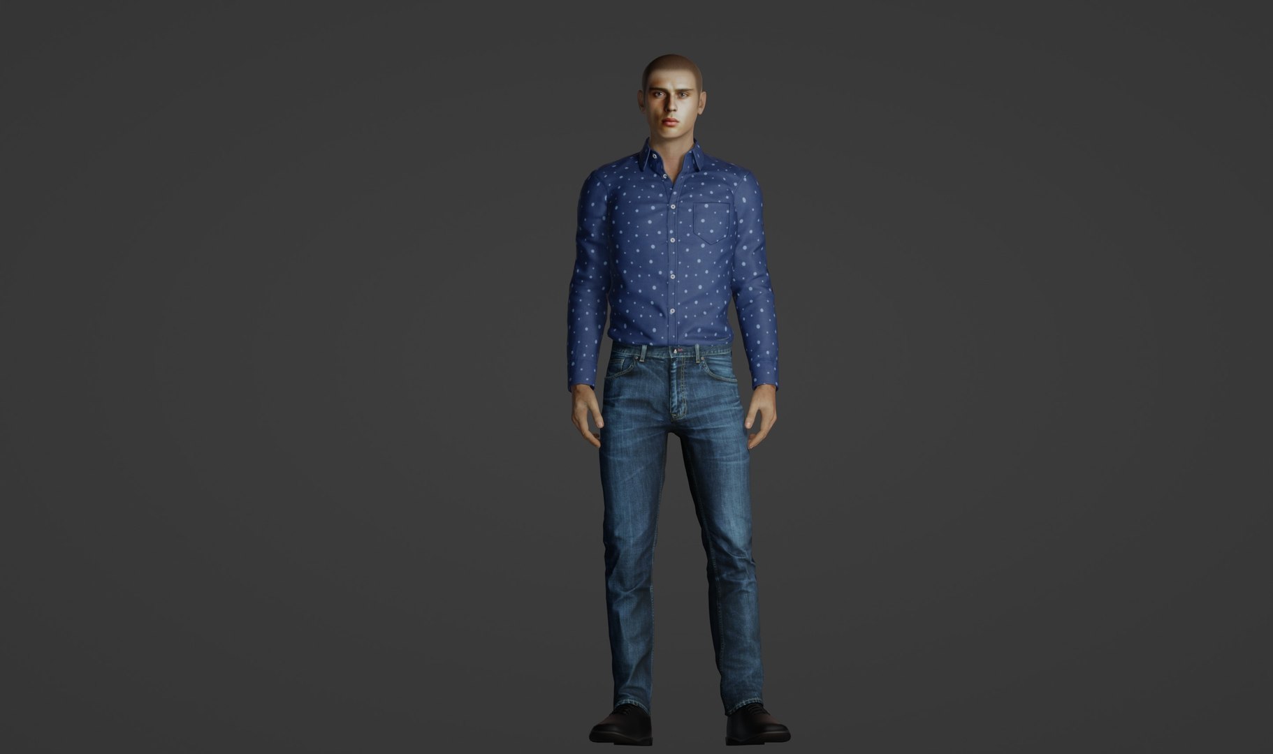 Modern Man 3D Model - TurboSquid 2183965