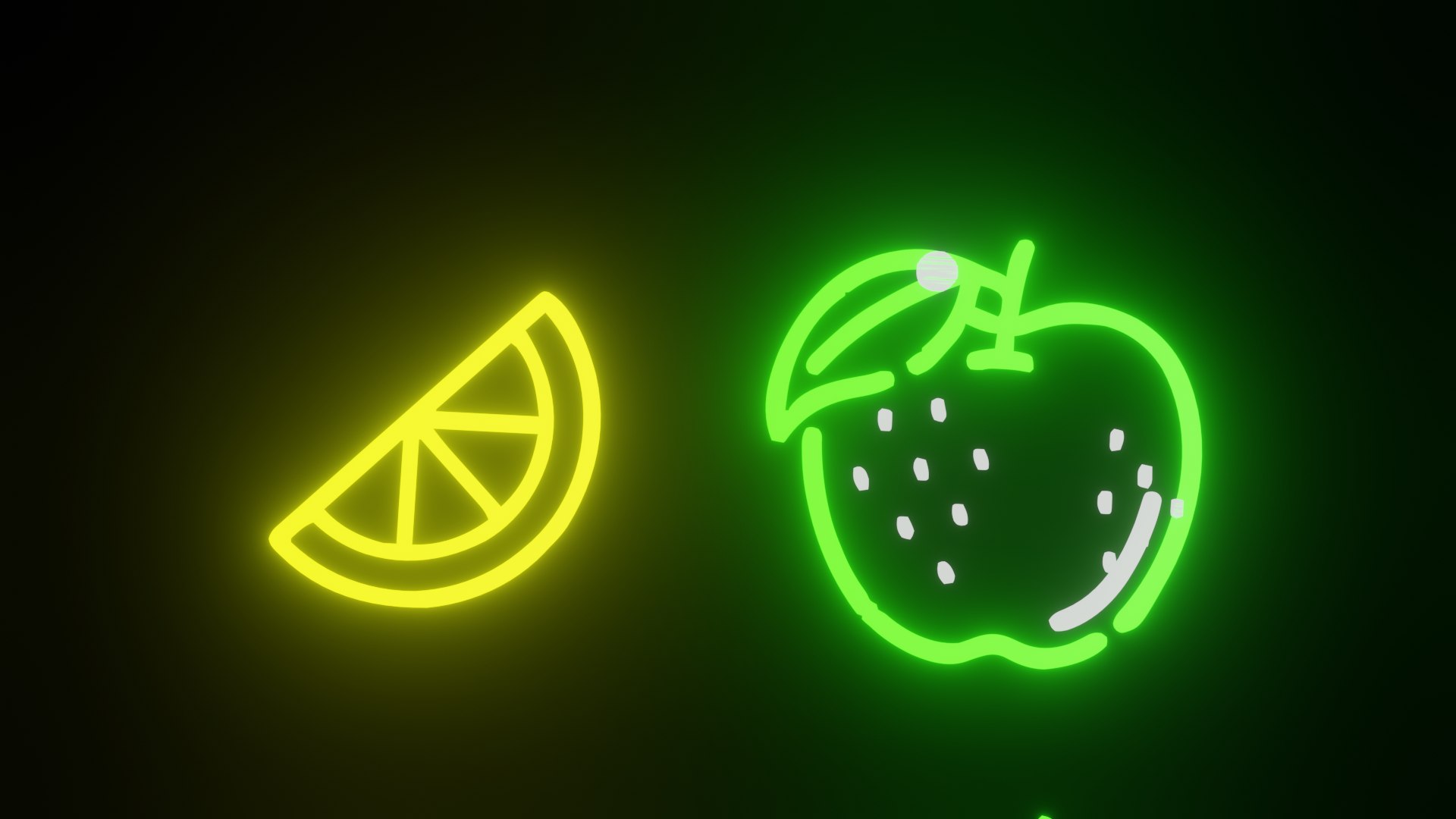 3D Neon Casino Symbols Model - TurboSquid 2197866