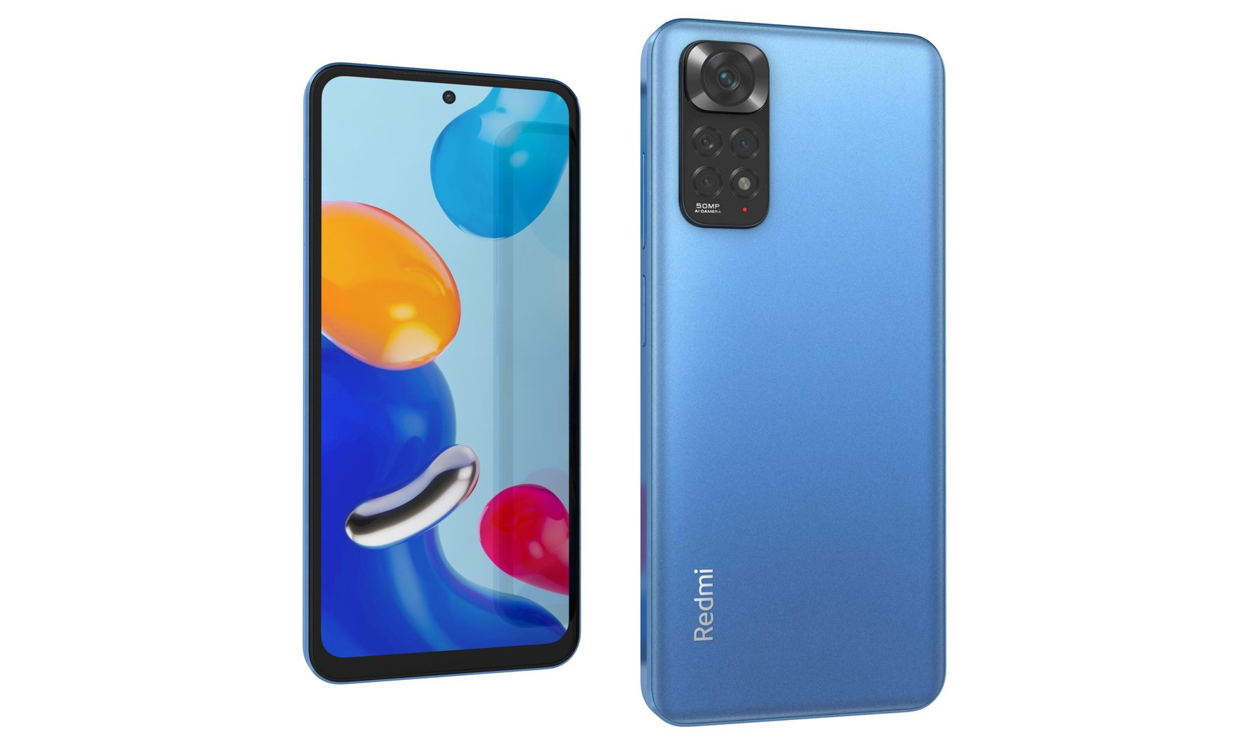 Xiaomi Redmi Note 11 Star Blue Model - TurboSquid 1853744