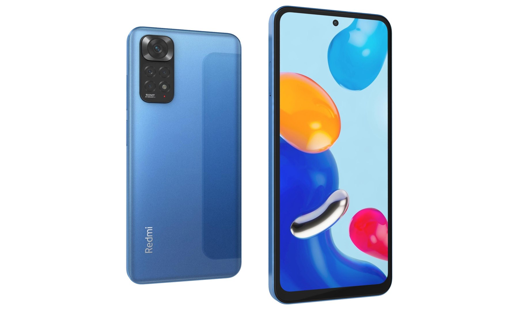 Xiaomi Redmi Note 11 Star Blue Model - TurboSquid 1853744