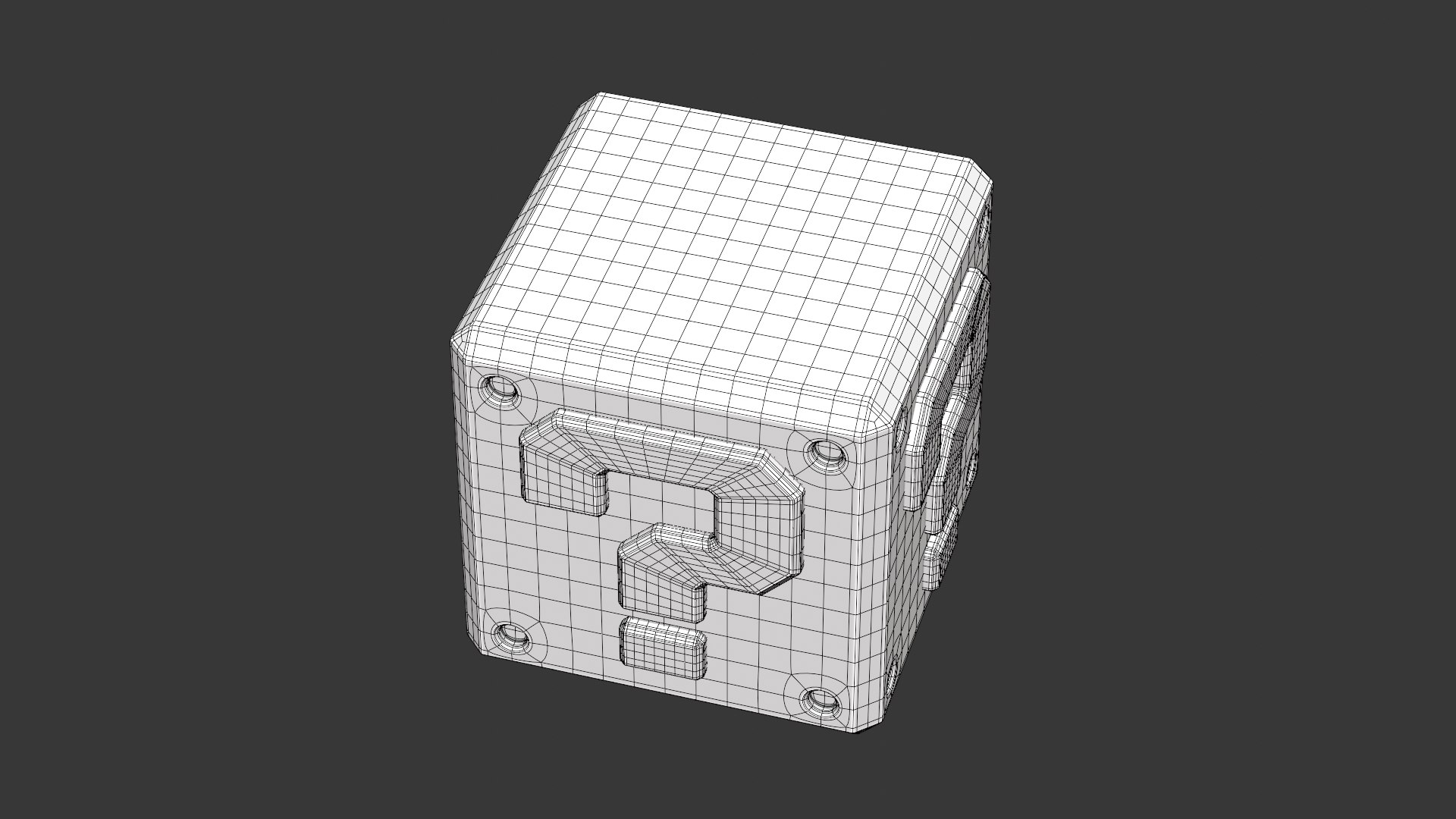 Mystery Block Mario 3D Model - TurboSquid 2350269