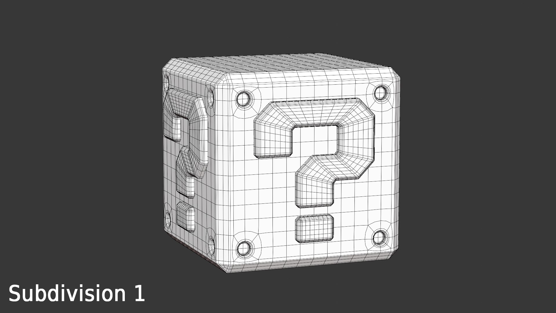 Mystery Block Mario 3D Model - TurboSquid 2350269