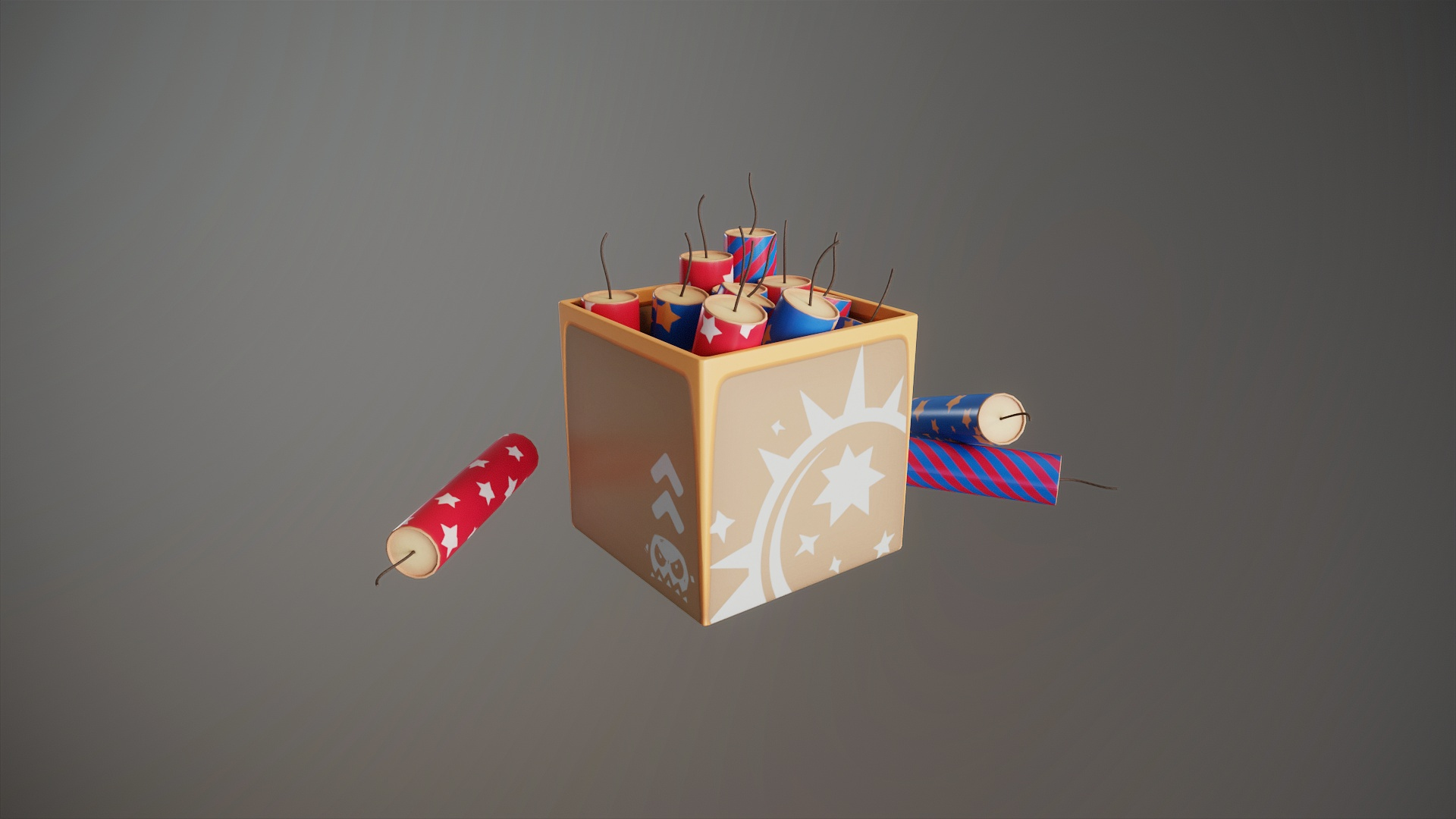 Fireworks 3D Model - TurboSquid 2196860