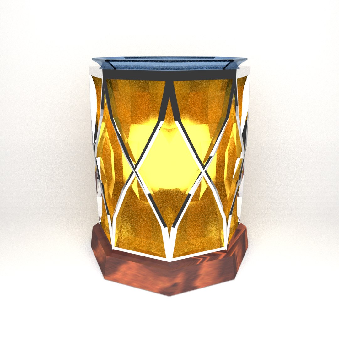 3D Wood Scented Wax Warmer Model - TurboSquid 1248708