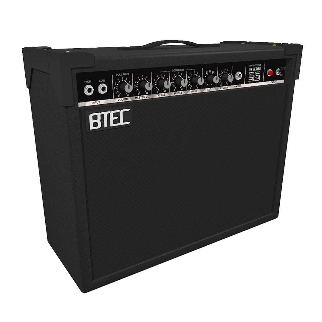 3d Model Guitar Amp Amplifier