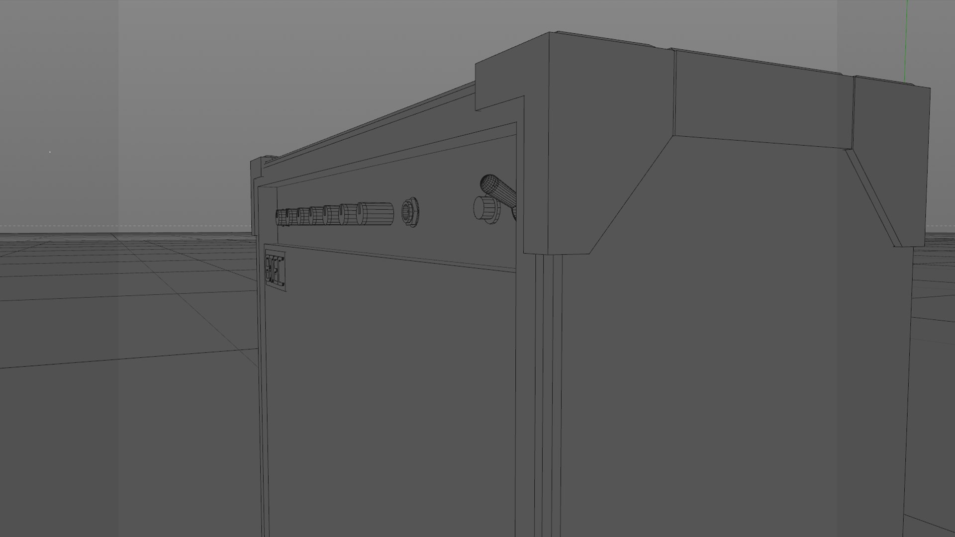 3d Model Guitar Amp Amplifier