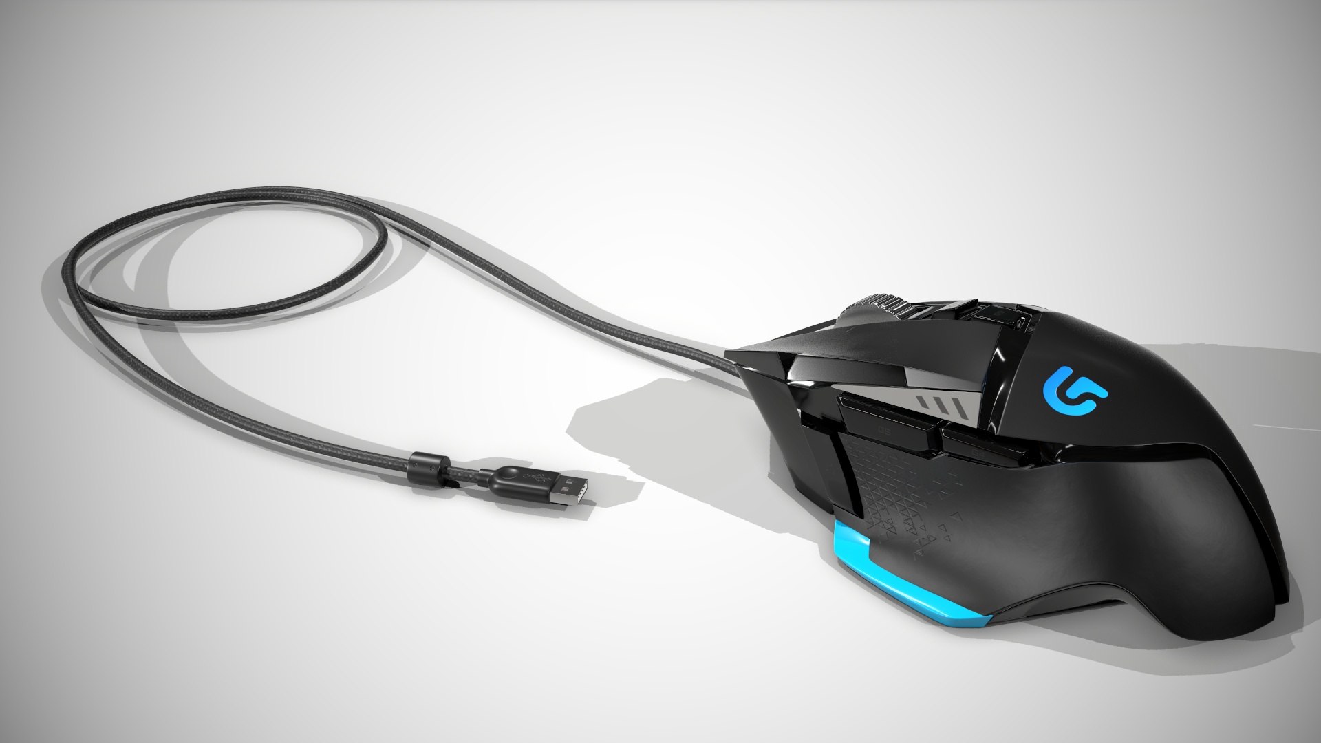 Gaming Logitech G502 Proteus Model - TurboSquid 1316329