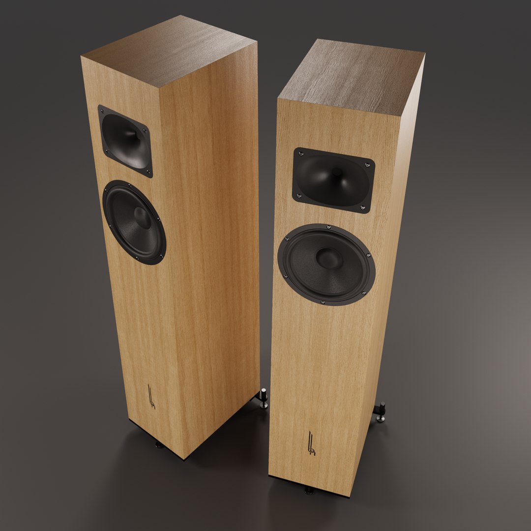 Blumenhofer Acoustics Tempesta 20 Loudspeakers Pair 3D Model ...