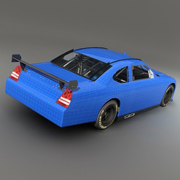 3d model avenger car nascar cot