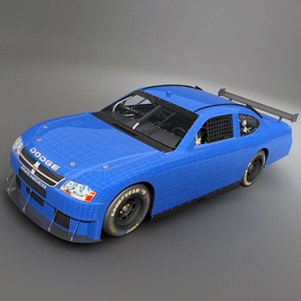 3d model avenger car nascar cot