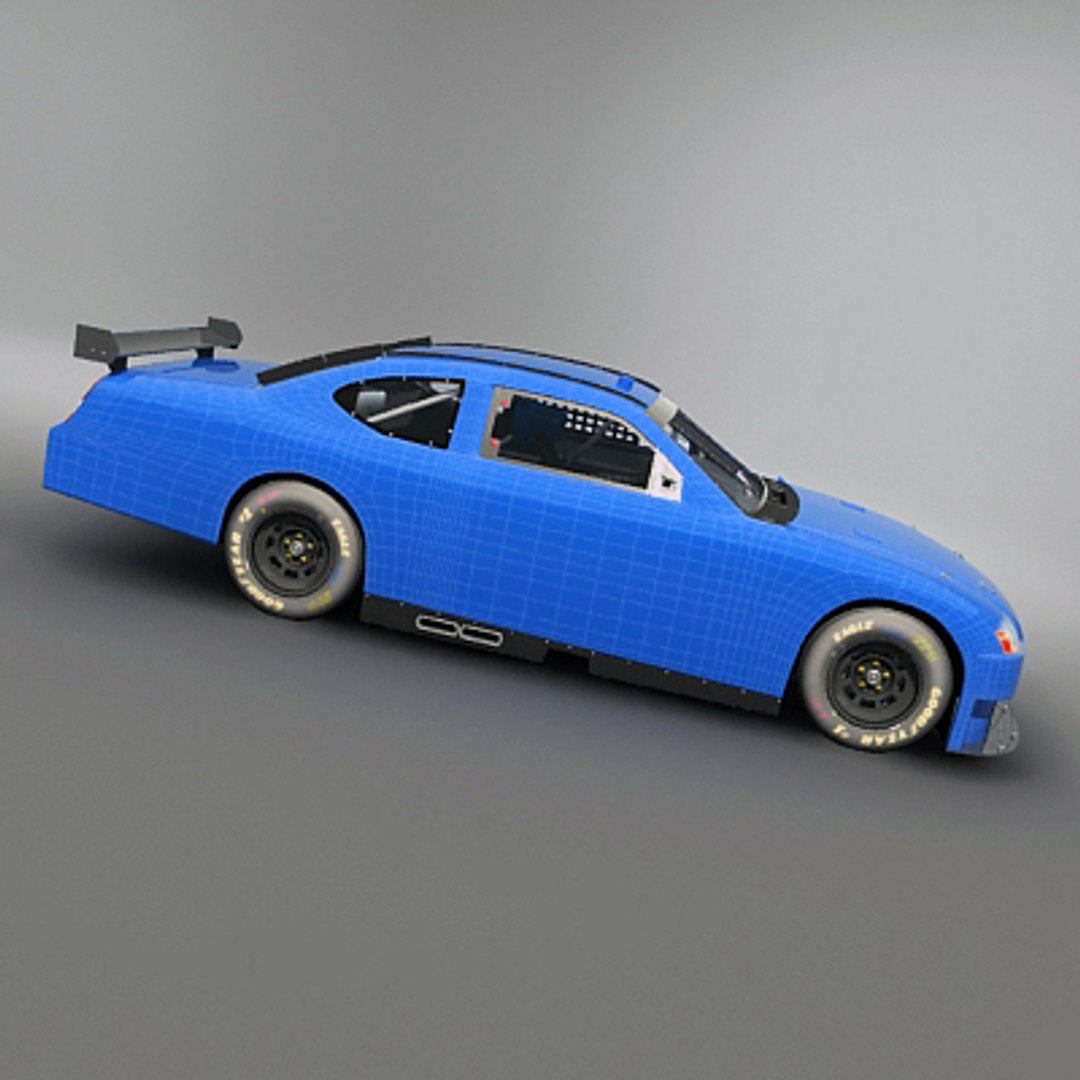 3d model avenger car nascar cot