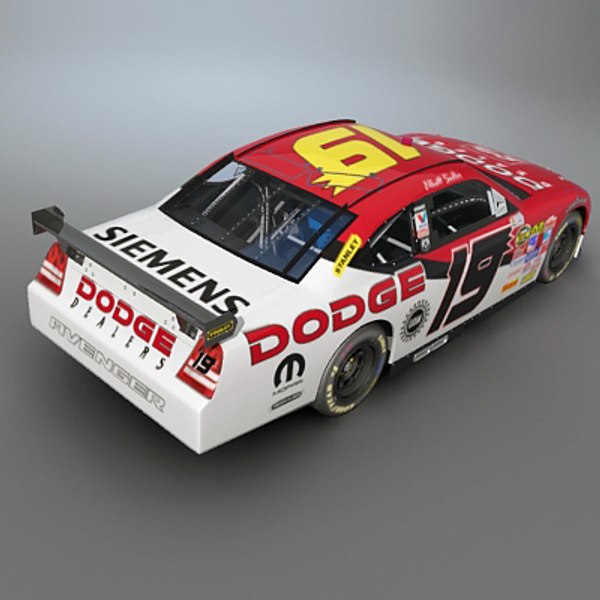 3d model avenger car nascar cot