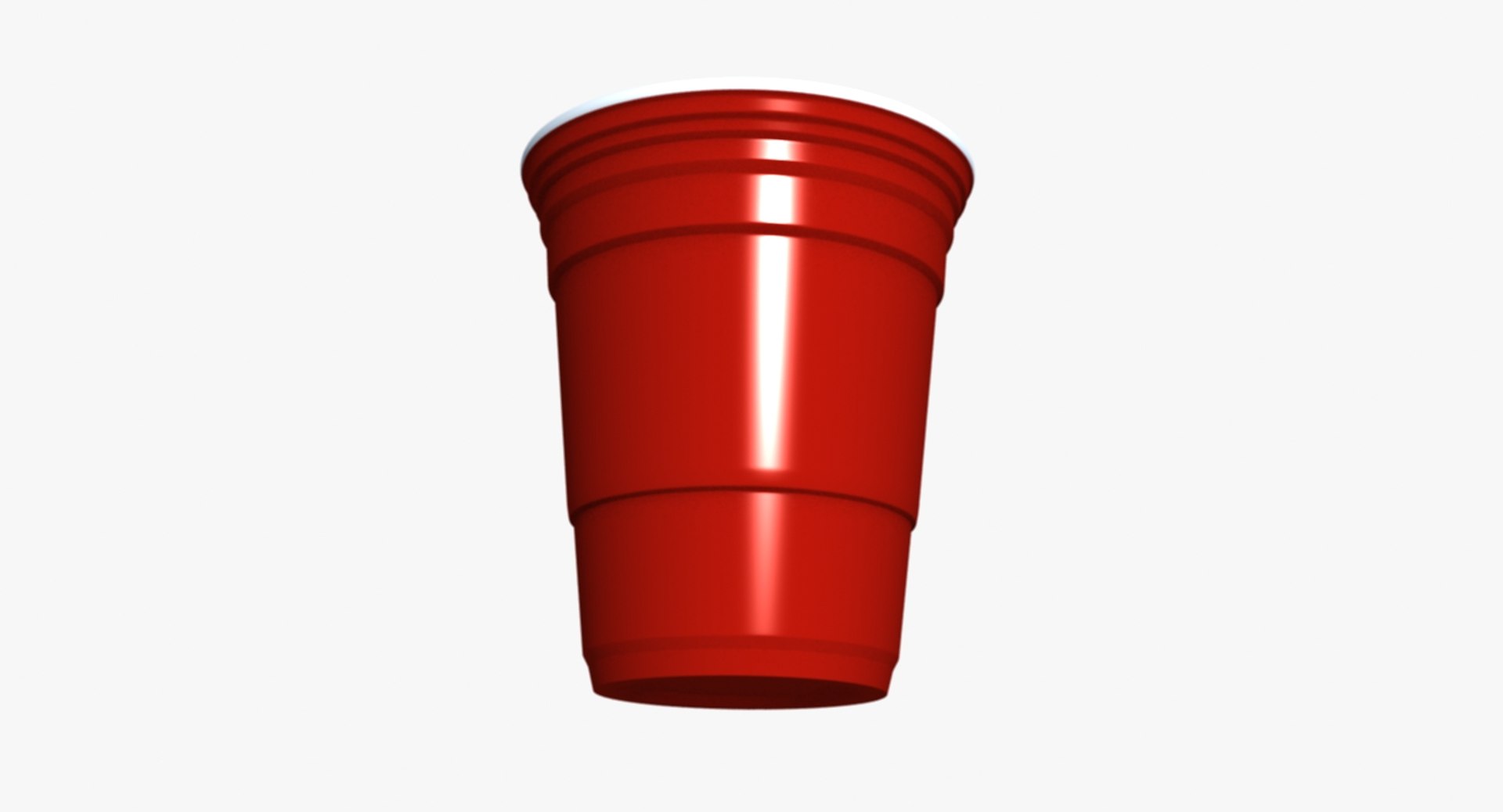 3d Model Red Solo Cup