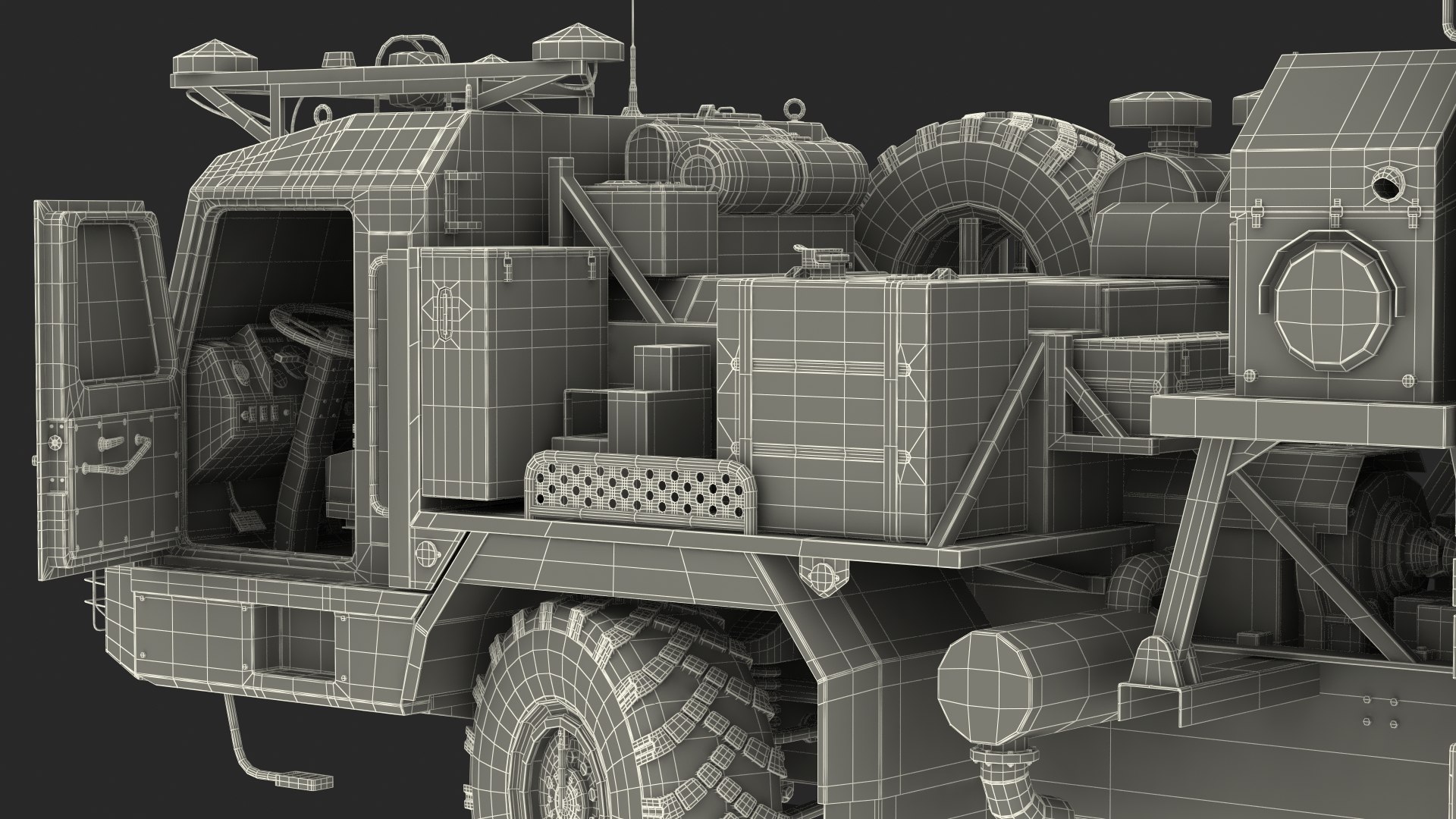 Free 3D command control vehicle 50k6 - TurboSquid 1690176