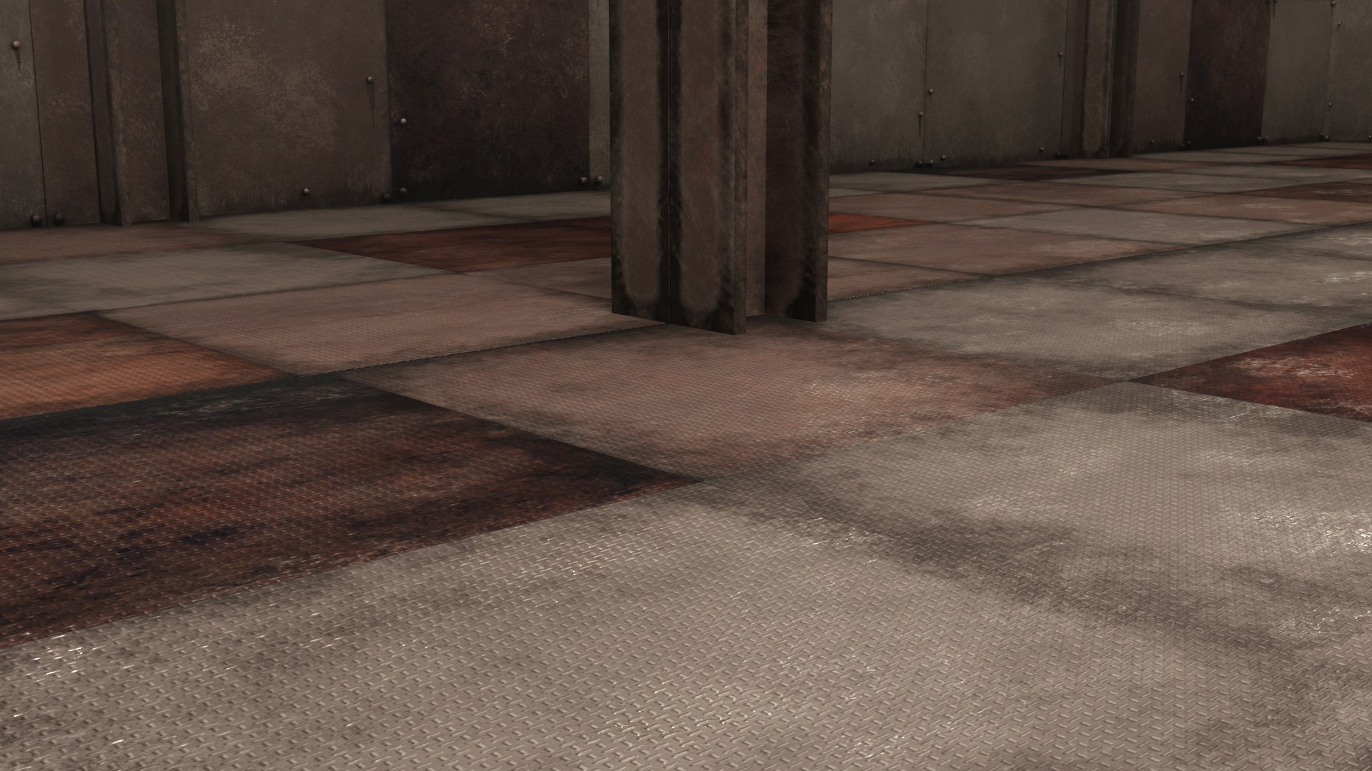 3D Model Rust Wall Floor Celling Module - TurboSquid 1976574