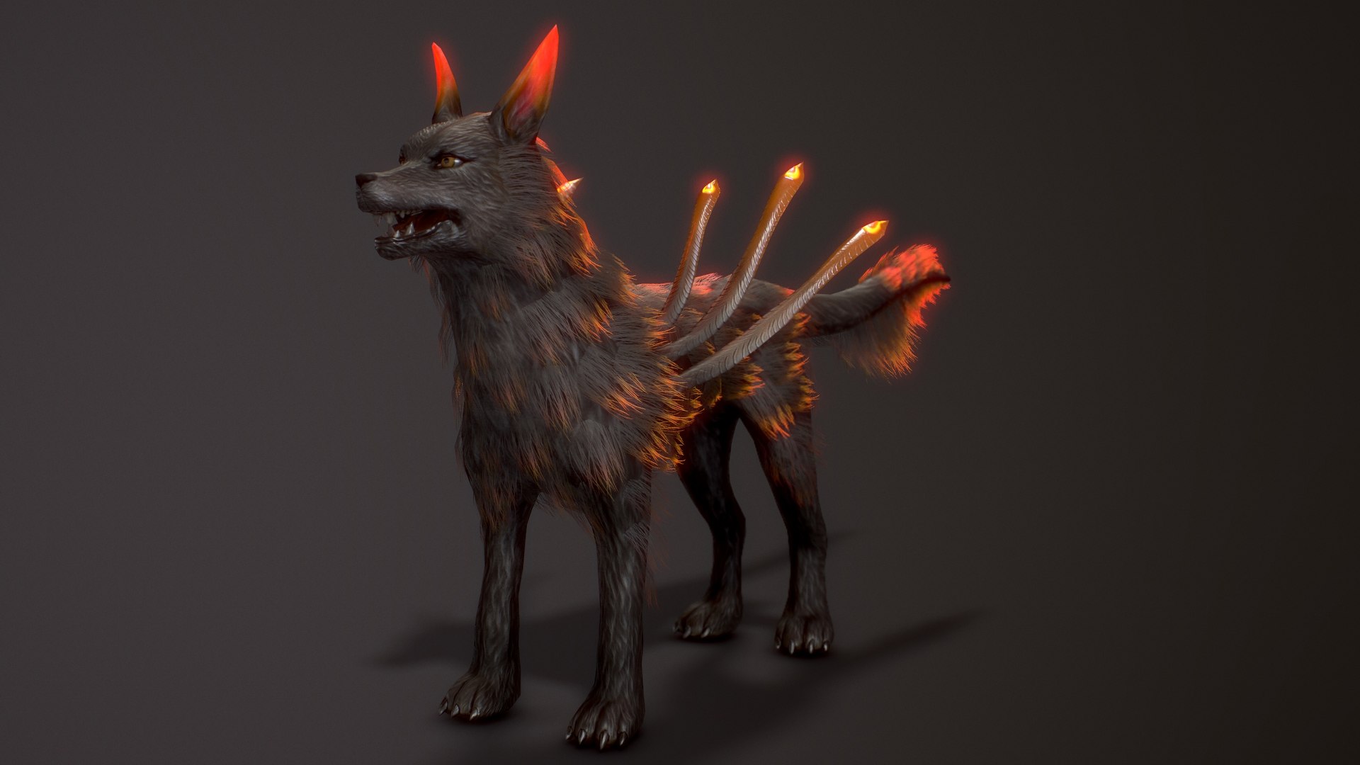 3D Wolf Rig Studio License Model - TurboSquid 1320295