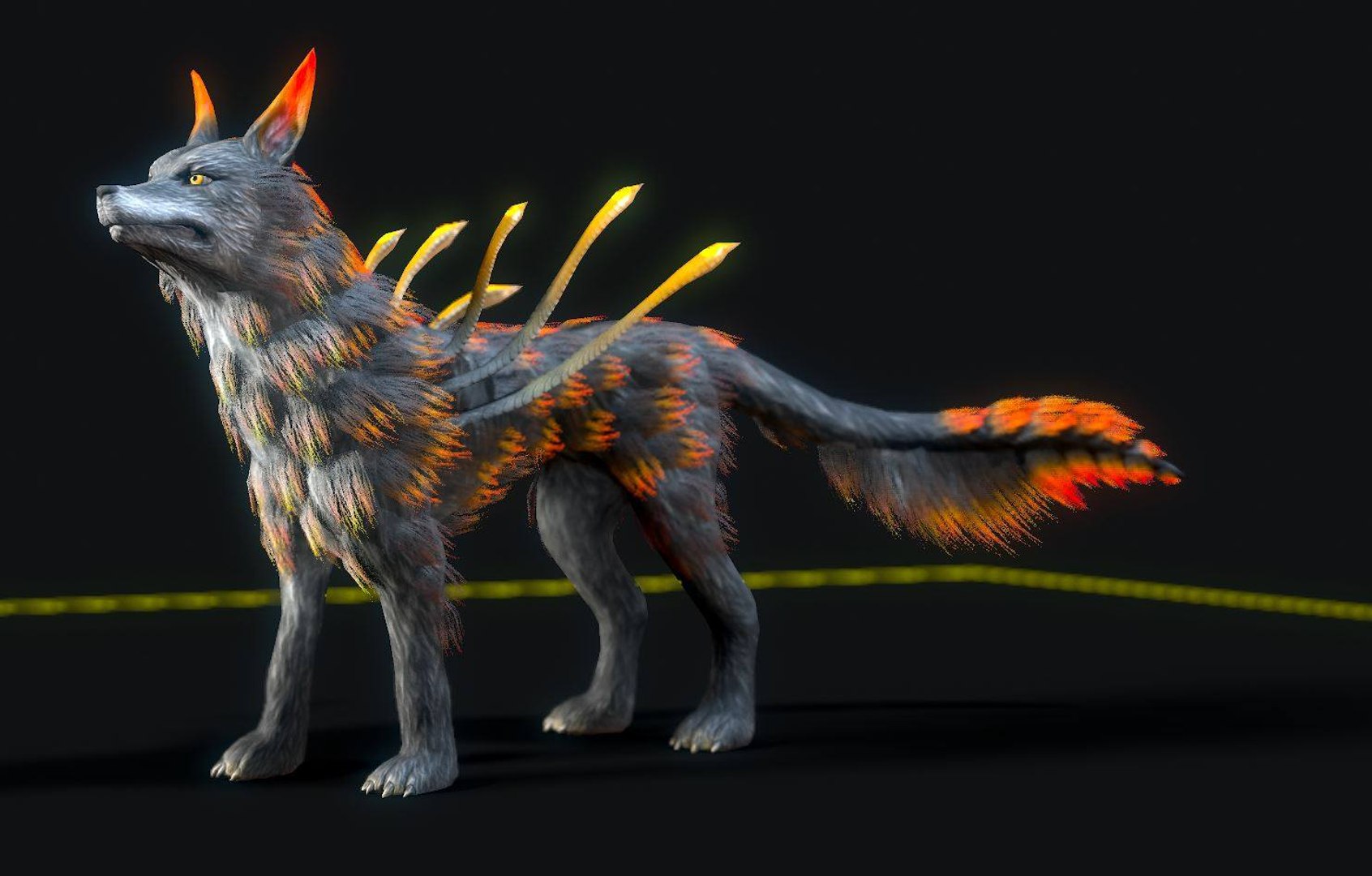 3D Wolf Rig Studio License Model - TurboSquid 1320295