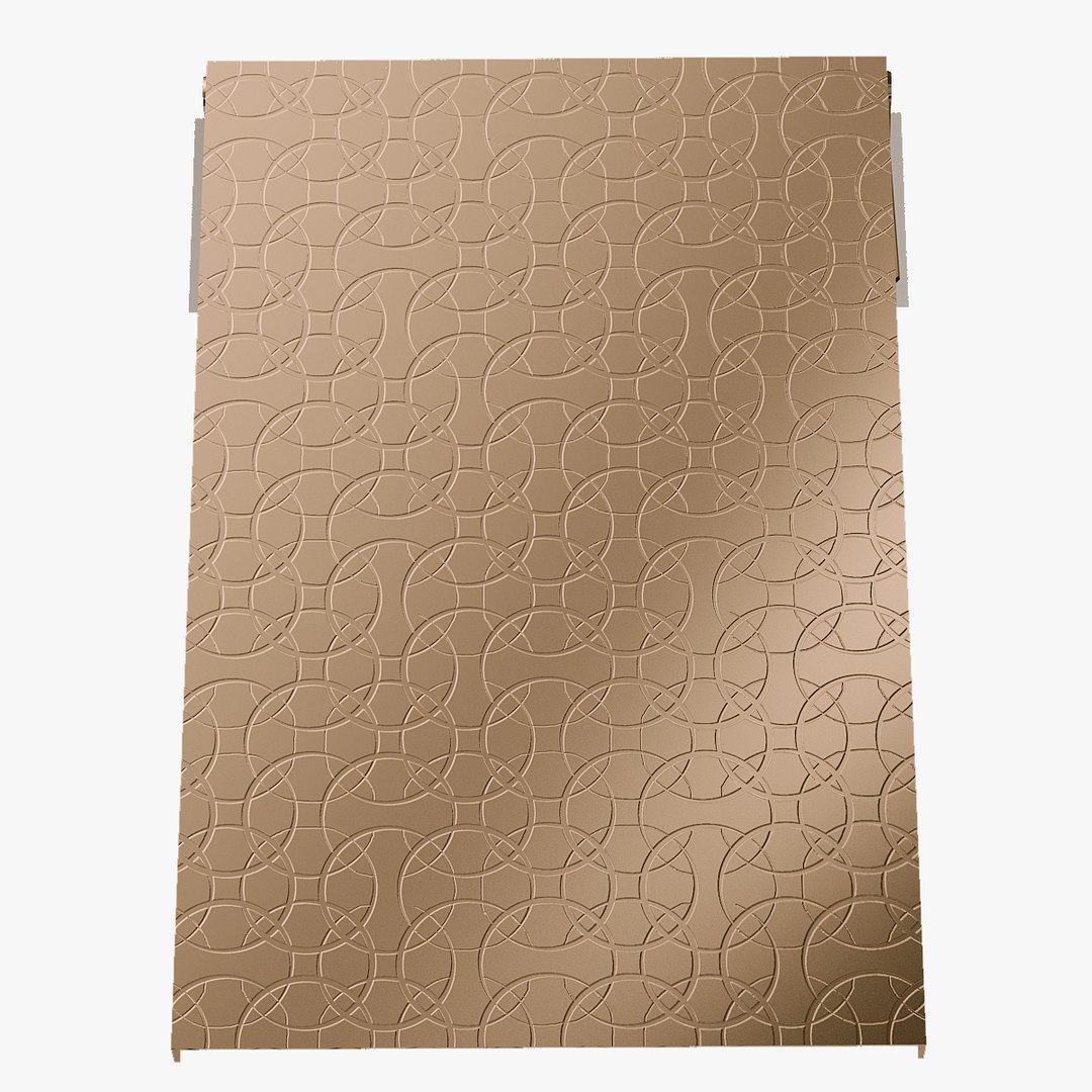 Notebook Paper Metal 3D Model | 1142572 | TurboSquid