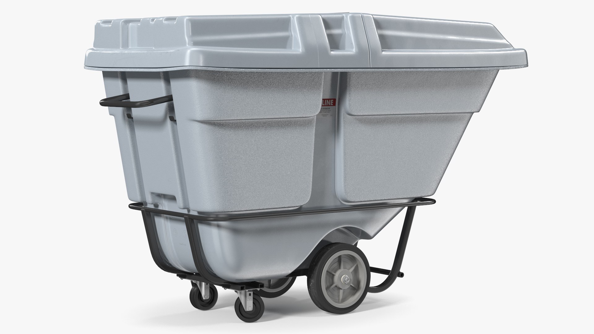 3D Utility Uline Tilt Truck Gray - TurboSquid 2065625