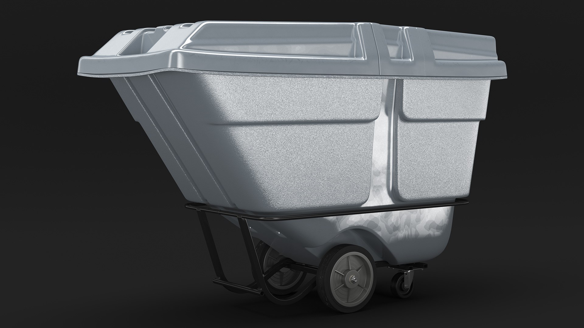 3D Utility Uline Tilt Truck Gray - TurboSquid 2065625