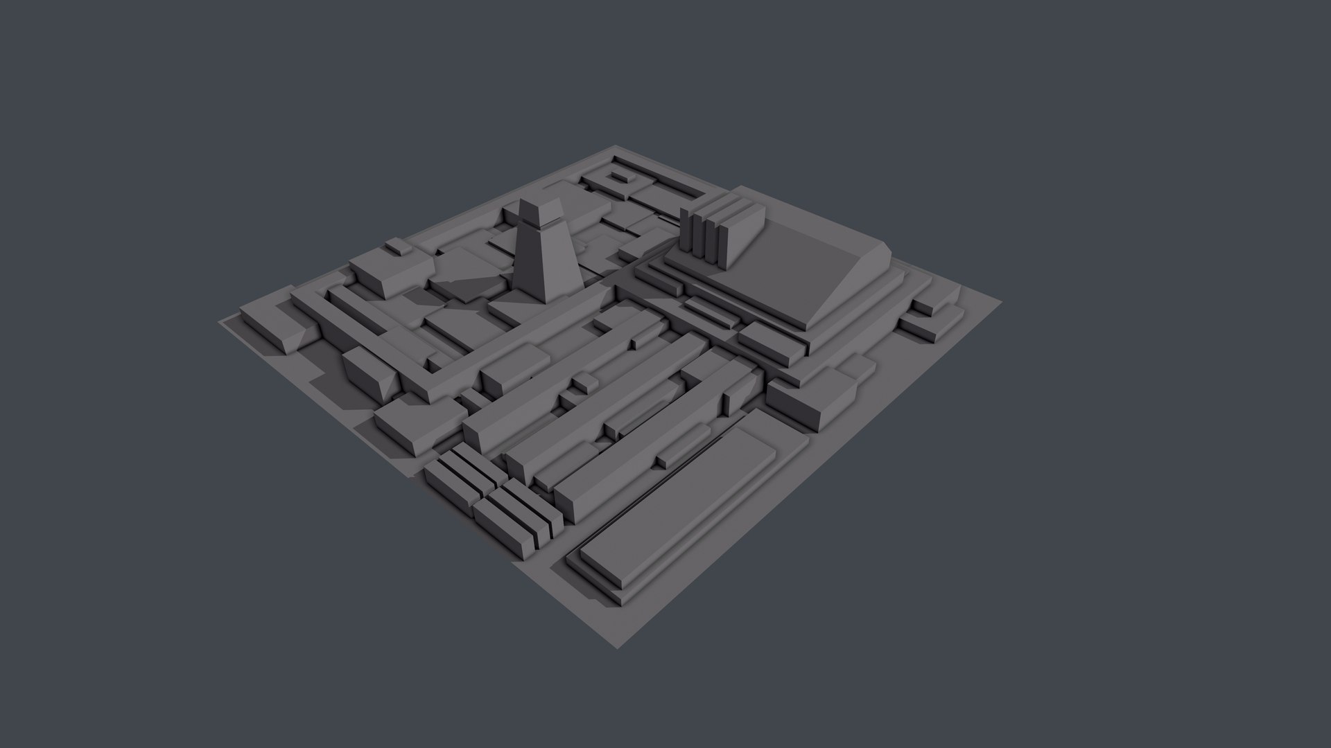 3D 25 Modular Sci-Fi City Blocks Set - TurboSquid 1936542