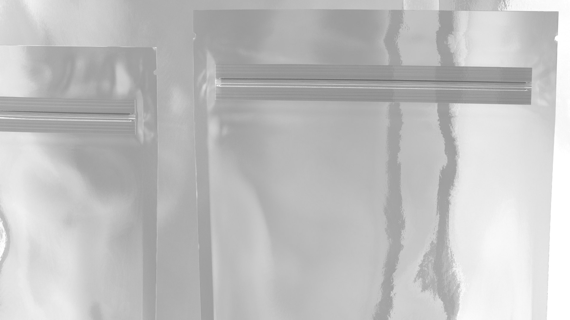 3D Transparent Plastic Bags model - TurboSquid 1721201