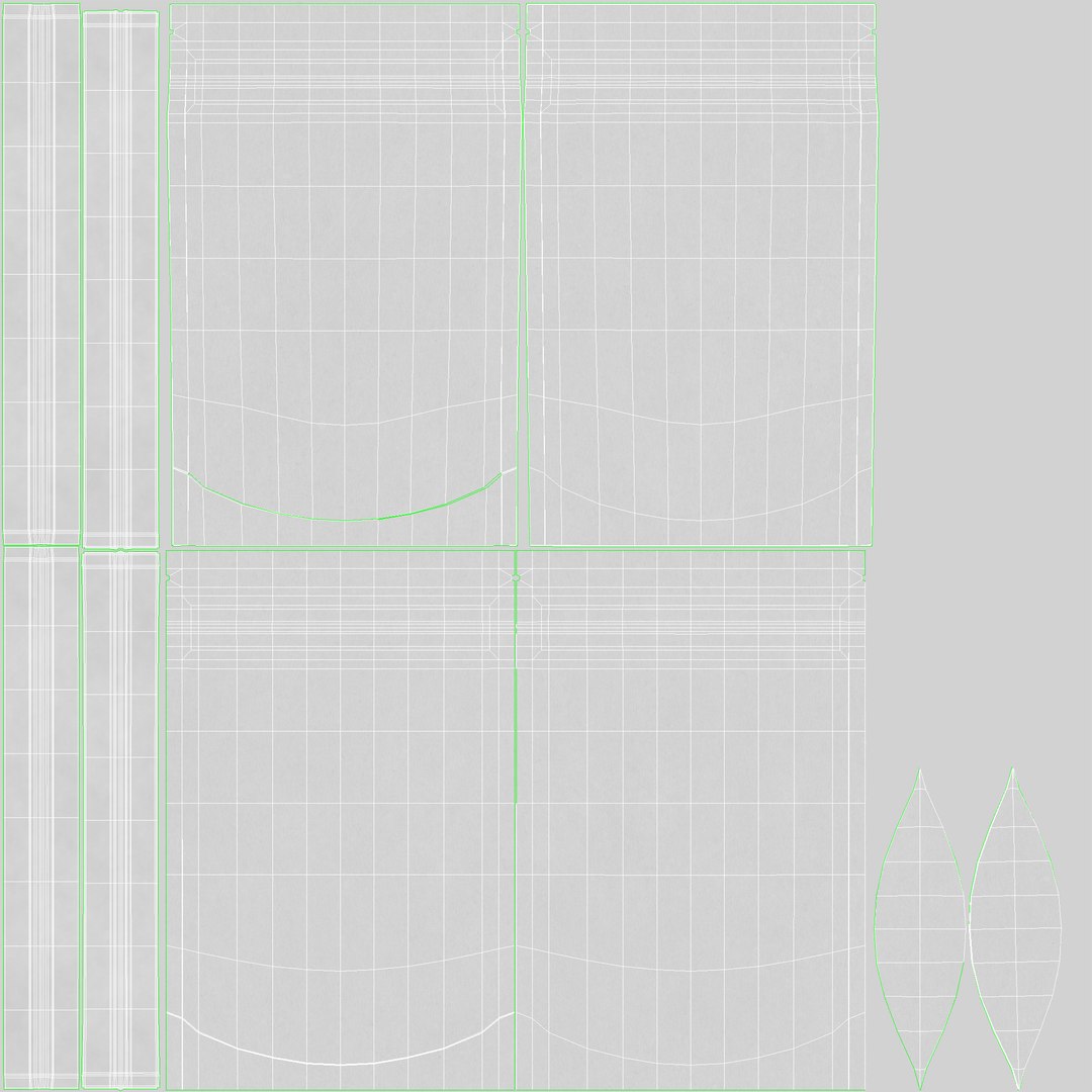 3D Transparent Plastic Bags model - TurboSquid 1721201