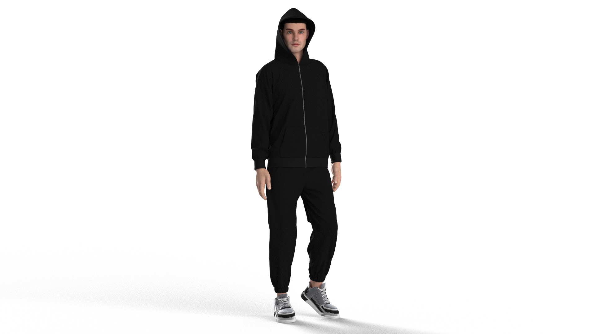3D Male Tracksuit - TurboSquid 2194271
