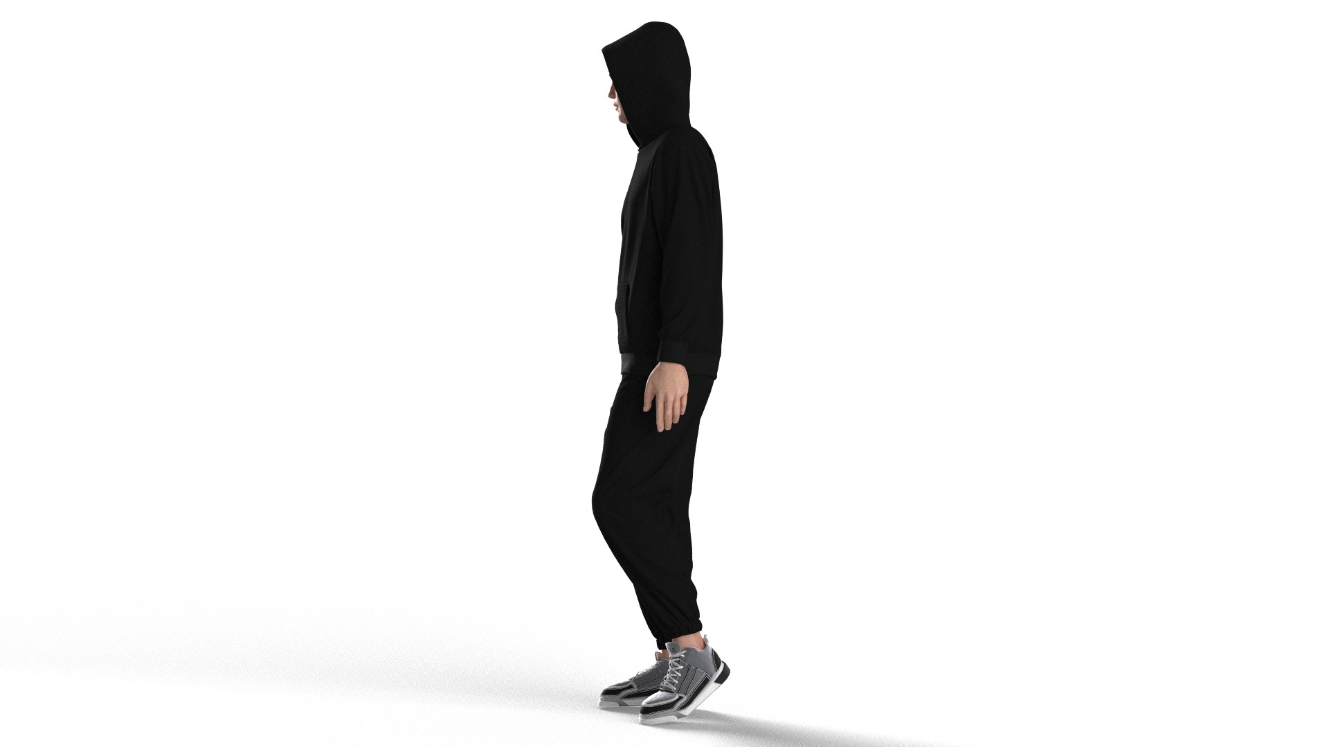 3D Male Tracksuit - TurboSquid 2194271