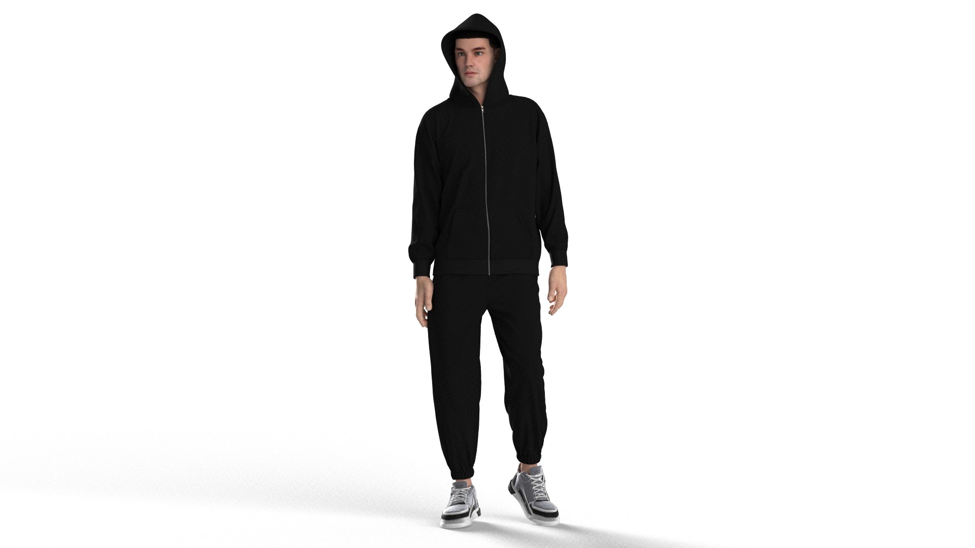 3D Male Tracksuit - TurboSquid 2194271