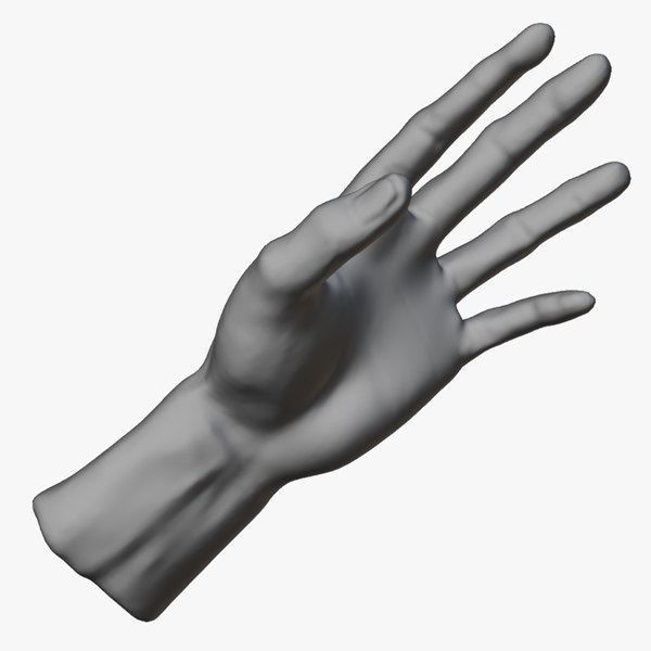 Male Left Hand 3D - TurboSquid 1962988