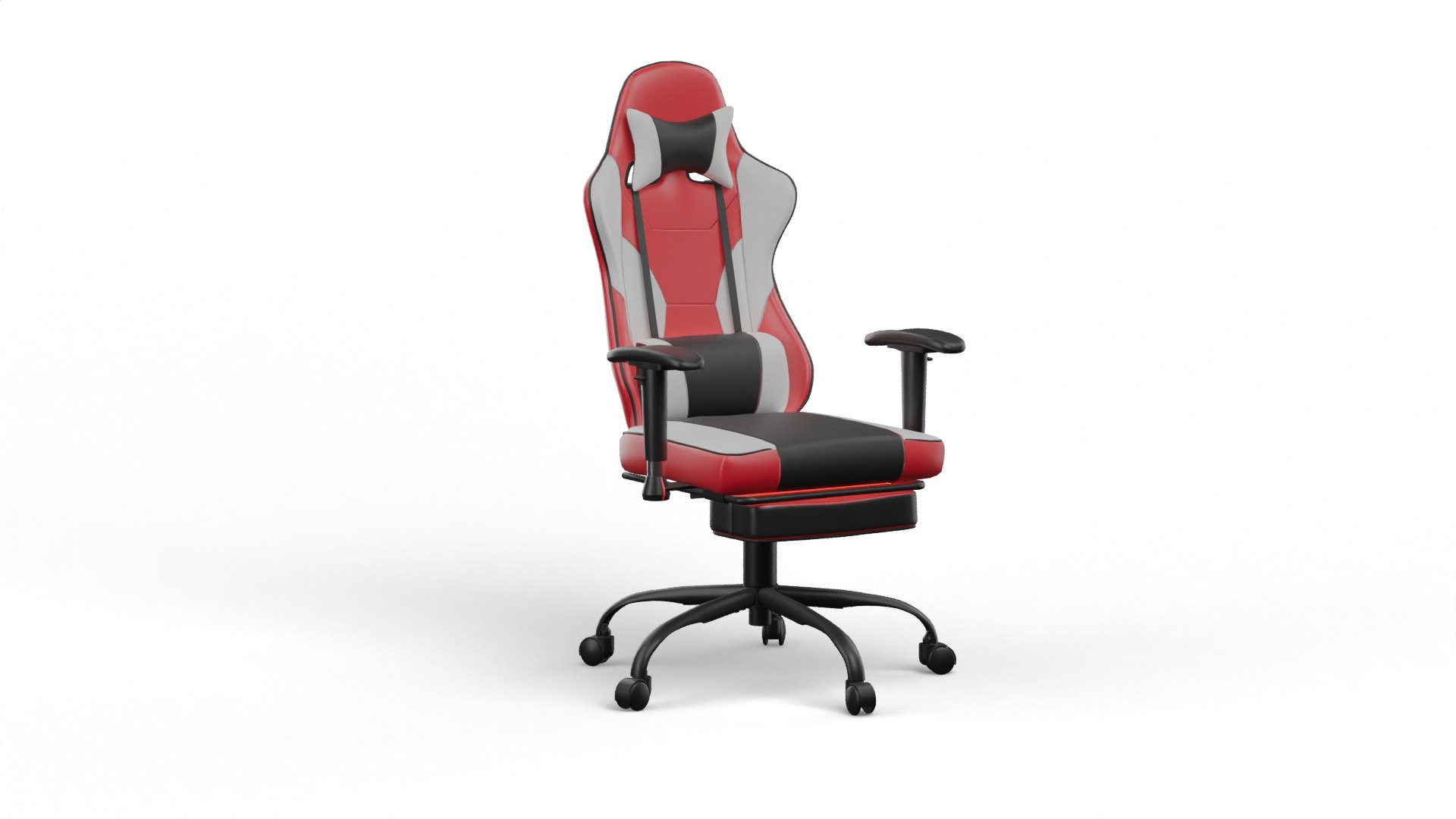 3D Gaming Chair 3D Model Model - TurboSquid 2420875