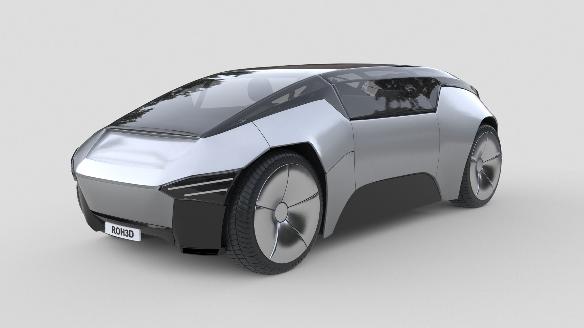 3D AI-Driven Urban Crossover - TurboSquid 2445011