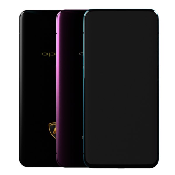 modelo 3d OPPO Find X Blue and Purple and Lambor All colors ...