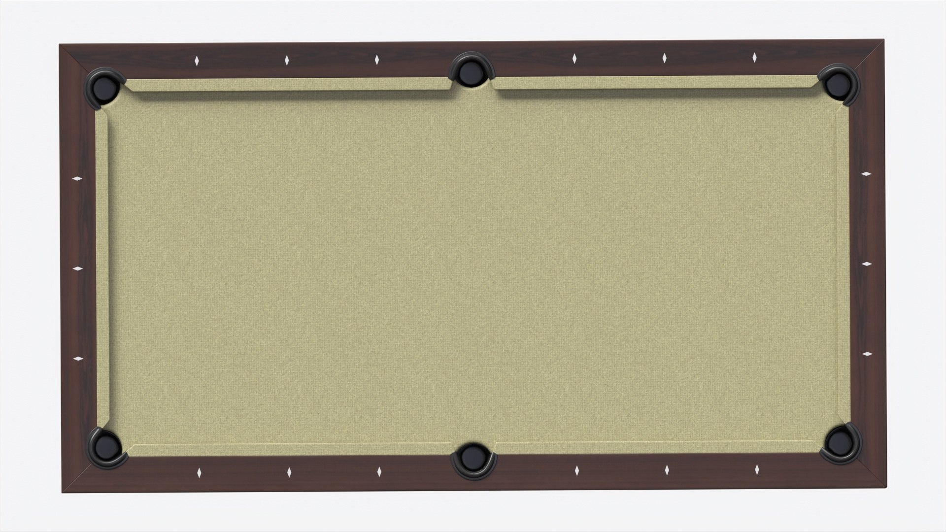 Billiard Pool Table 9-foot 01 Model - TurboSquid 2073625