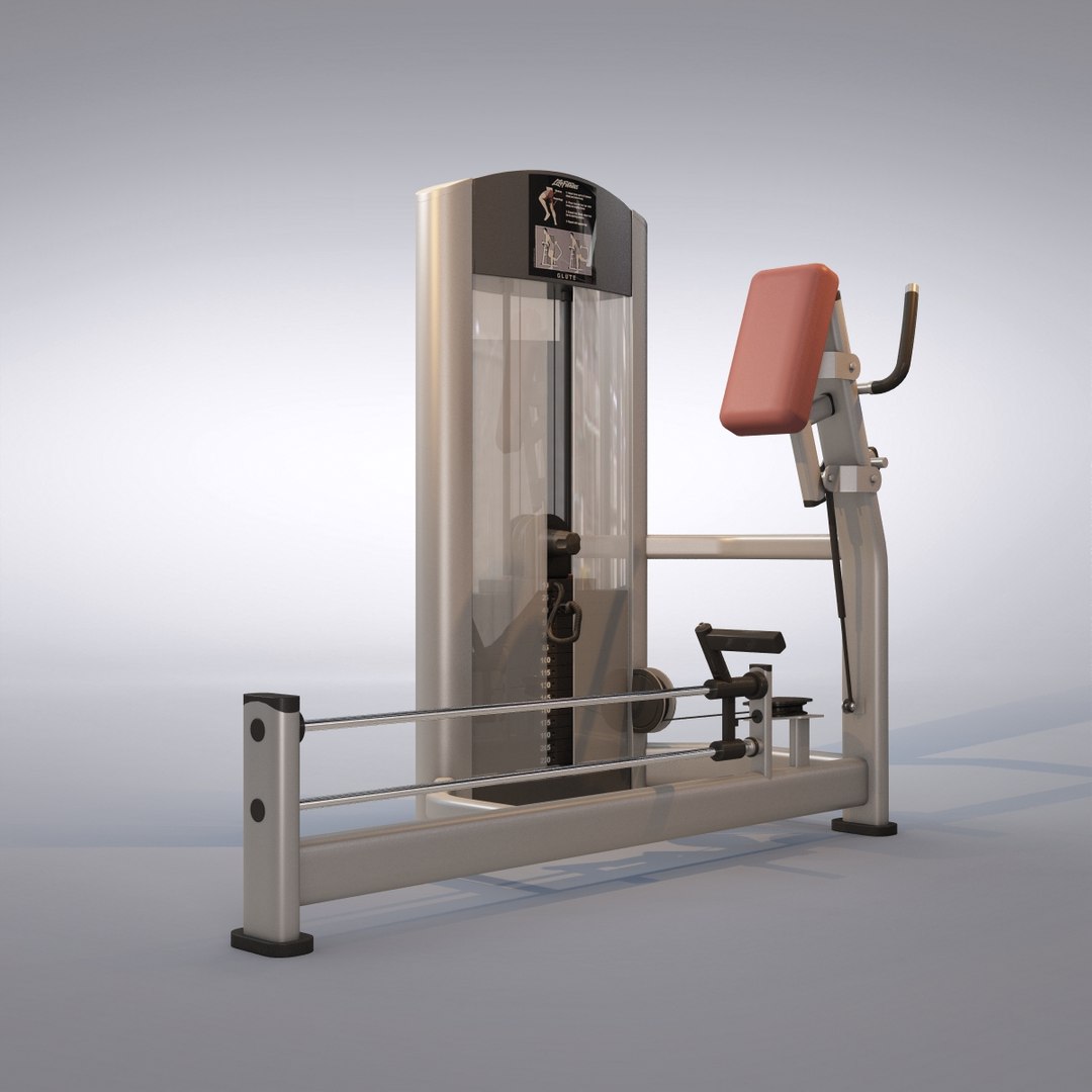 Glute Machine 3d Model