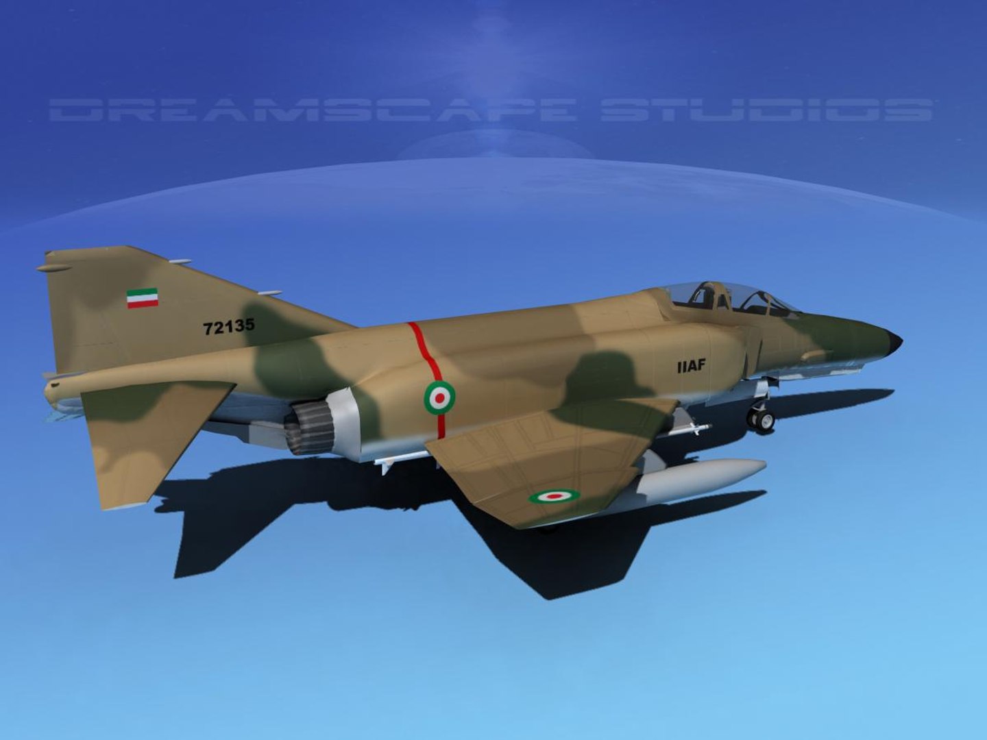 Mcdonnell Douglas F-4 Phantom 3d 3ds