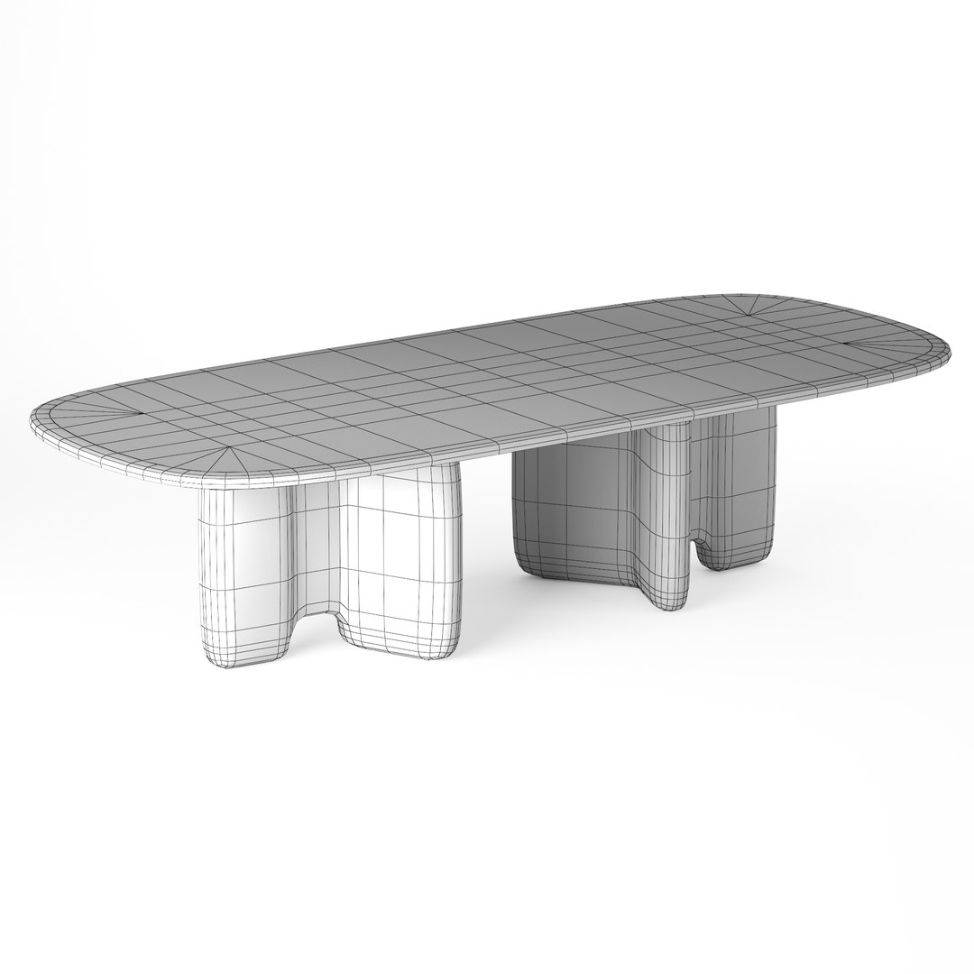 3D Model Roche Bobois Rio Ipanema Tables - TurboSquid 2046903