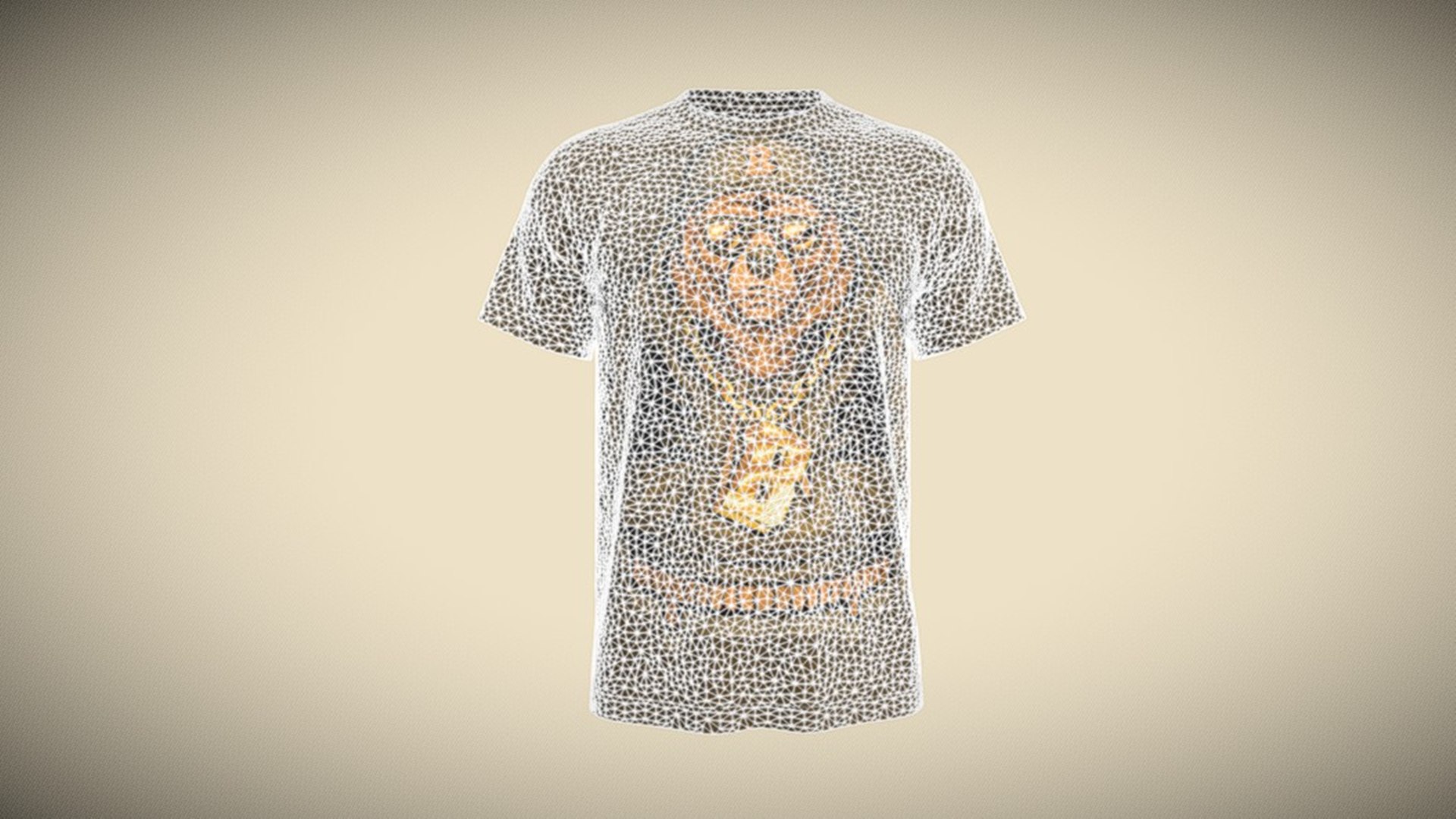 3D T-Shirt Rapper Bear In Low Poly - TurboSquid 2380830