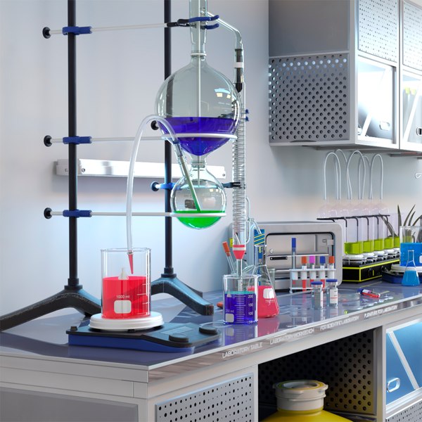 3D Laboratory Modern - TurboSquid 1746924