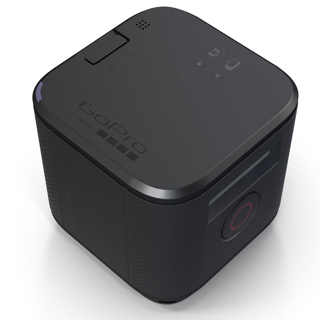 3d Model Gopro Hero Session