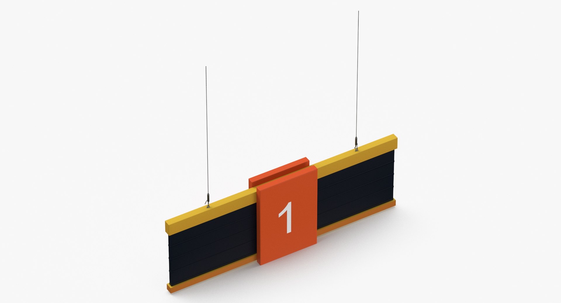 Aisle Sign 03 Model - TurboSquid 1978571