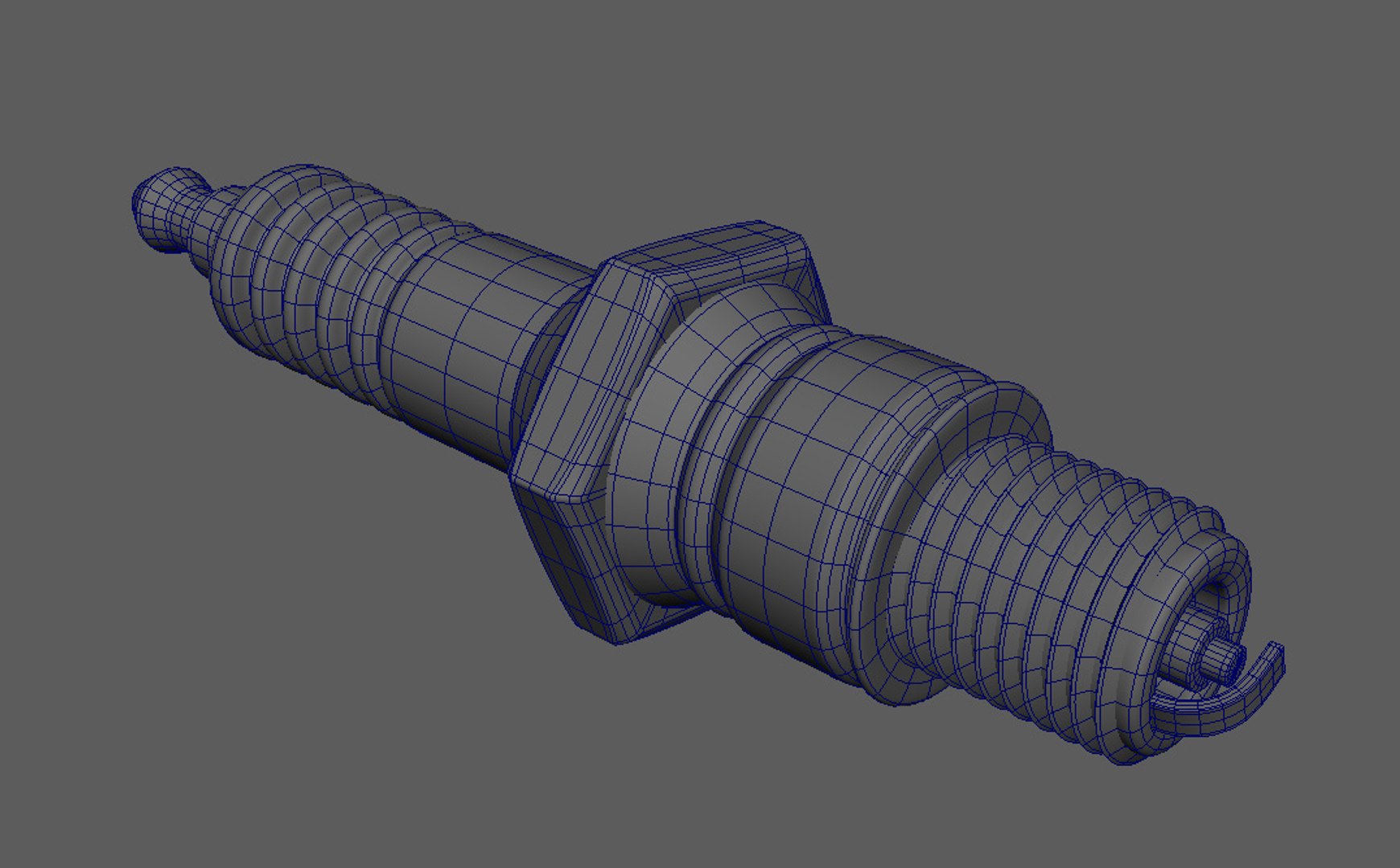 Spark Plug 3d Model