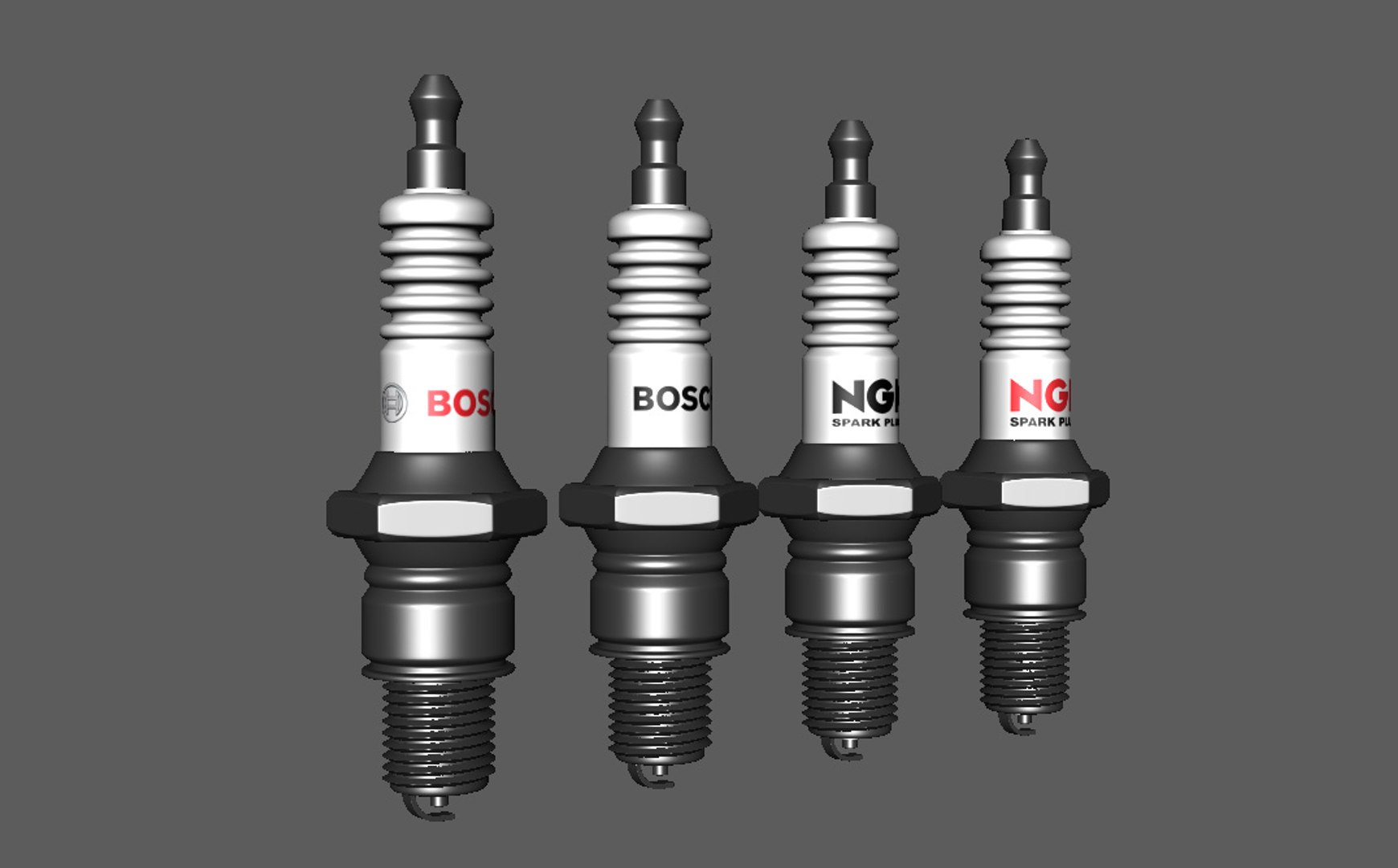 Spark Plug 3d Model