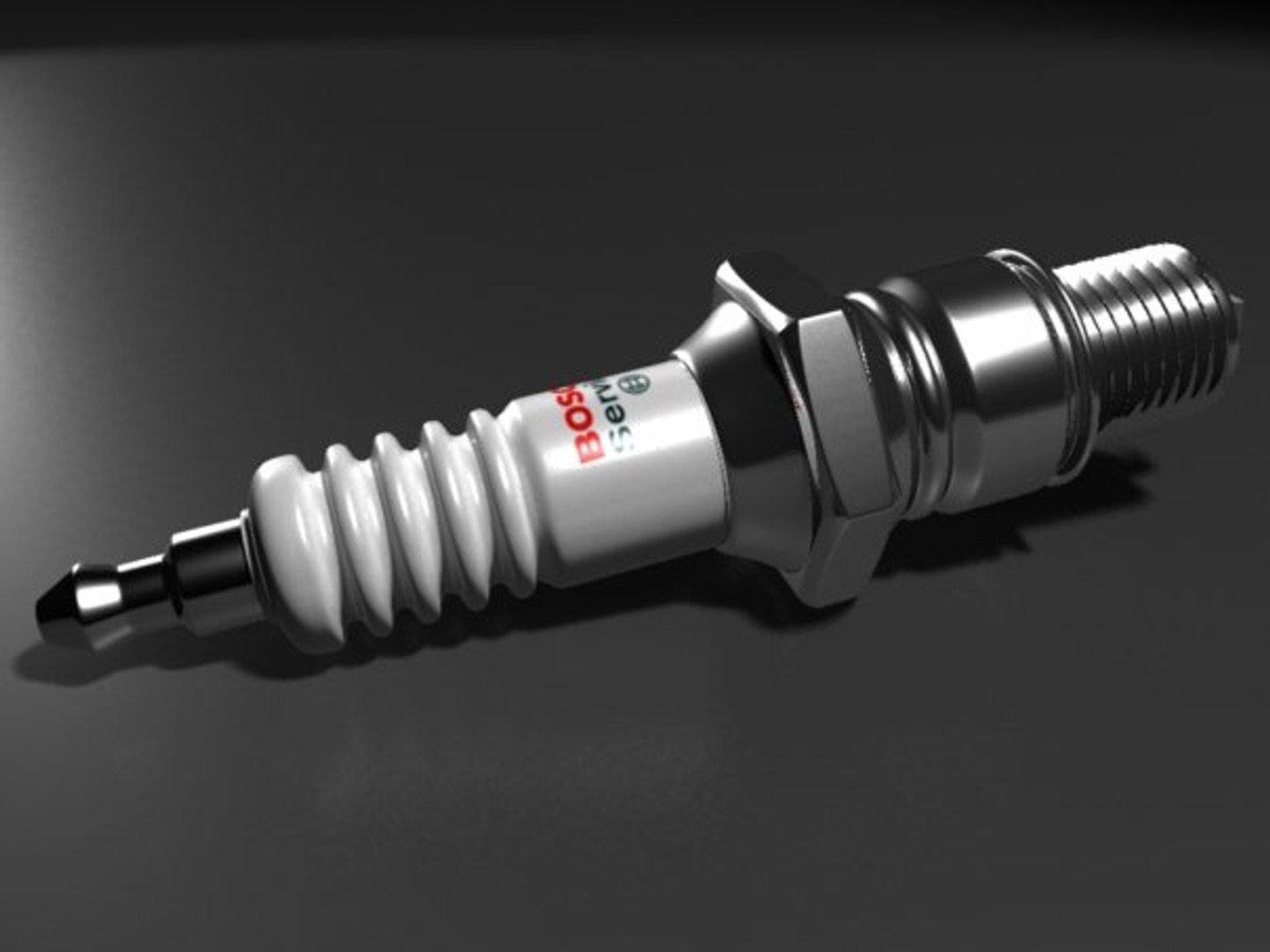 Spark Plug 3d Model